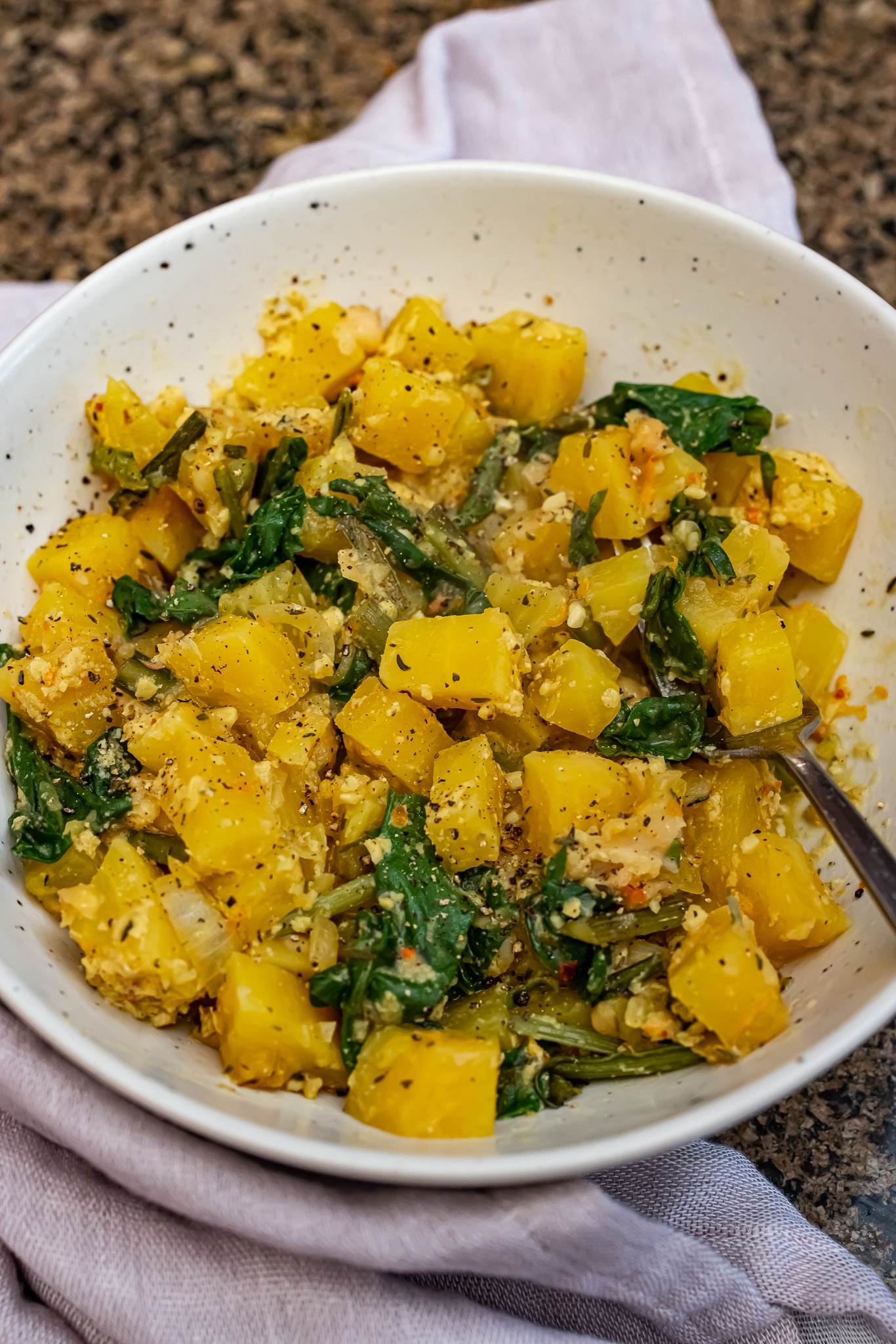 Golden Beet Beans and Greens