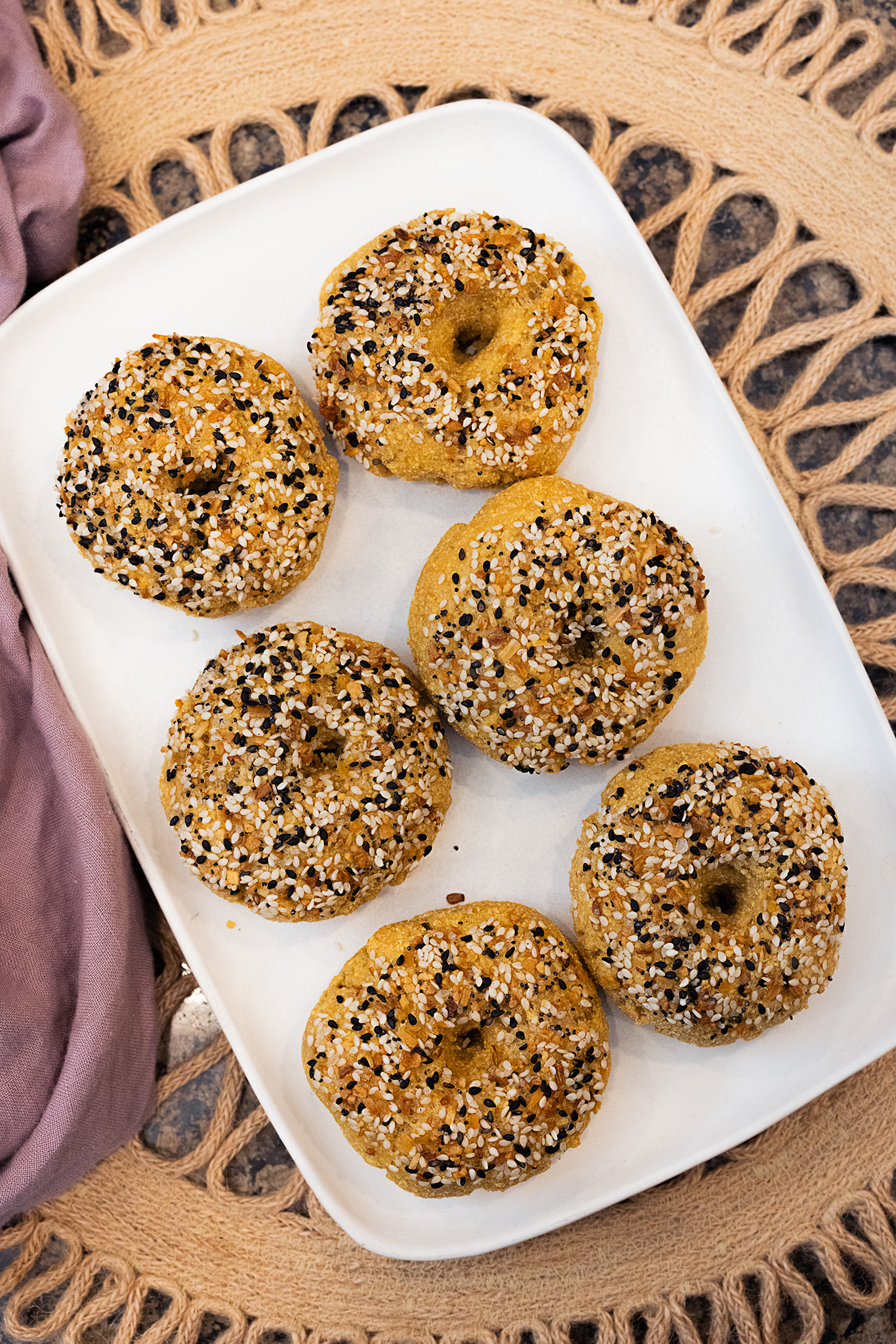 High Protein Bagels